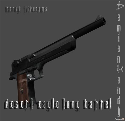 Desert Eagle Long Barrel By Damianhandy On Deviantart