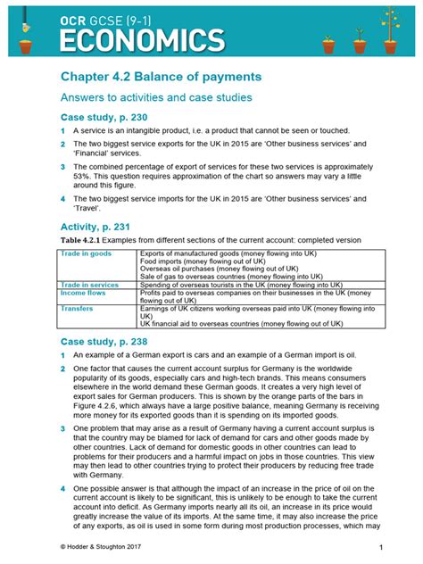 Ocr Gcse Economics Chapter 42 Pdf
