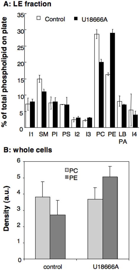 A Late Endosomes Were Purified From Control And U18666a Treated Cells Download Scientific