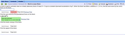 Solved Force On The Blocksubmit Answertries 410 ﻿previous