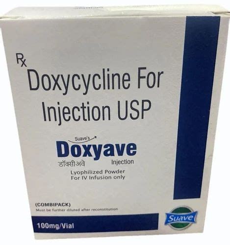 Doxycycline 100Mg Injection At 105 Vial Doxycycline Injection In Baddi ID 2852520795748