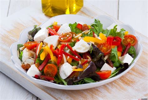 Receita De Salada Com Queijo Vilmilk
