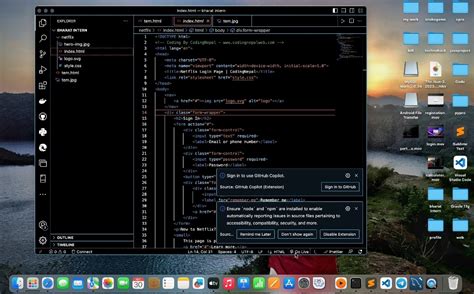 rudra pratap sahoo on linkedin netflix webpage build using html