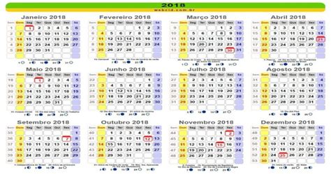 2018 terá nove feriados nacionais e cinco pontos facultativos Clique