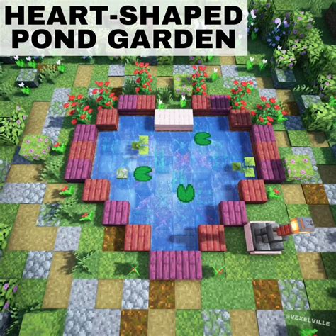32 Minecraft Pond Ideas Minecraft Minecraft Designs Minecraft Houses
