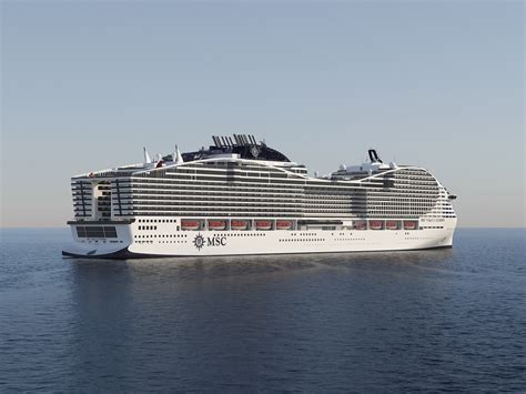 Da Copa para o mundo saiba como é o novo navio de cruzeiros MSC World Europa