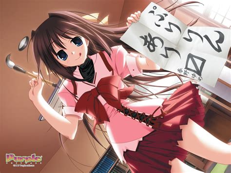 Brown Haired Female Cartoon Character Hd Wallpaper Wallpaper Flare