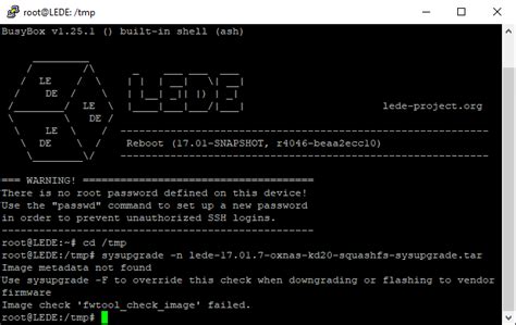 can t install luci with lede on shuttle omninas kd20 installing and