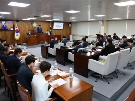 영주시의회 제273회 제1차 정례회 폐회