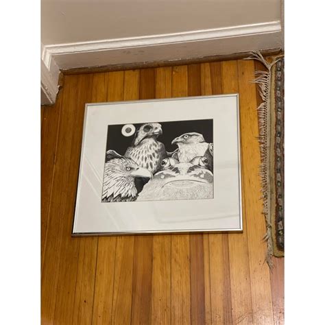 Martin Carey Signed Pen And Ink Drawing Chairish