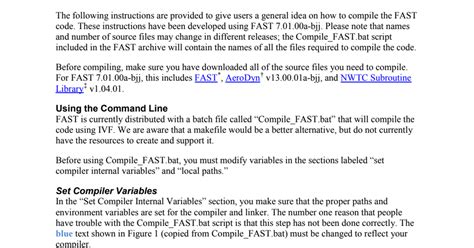 Instructions For Compiling Fast 260 By Jasonjonkman Computer