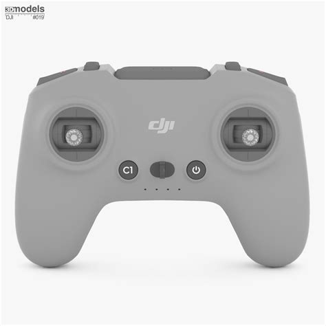Dji Fpv Remote Controller 3 3d Model Download Camera Drones On