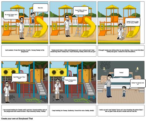 The Dream Storyboard By 14604065