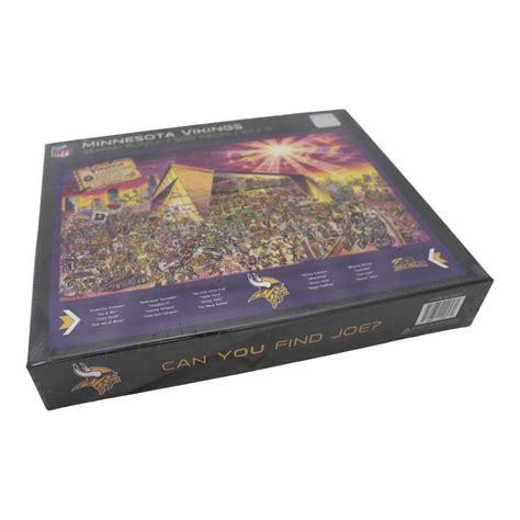 Minnesota Vikings 18x24 YouTheFan 500 Piece Joe Journeyman Puzzle
