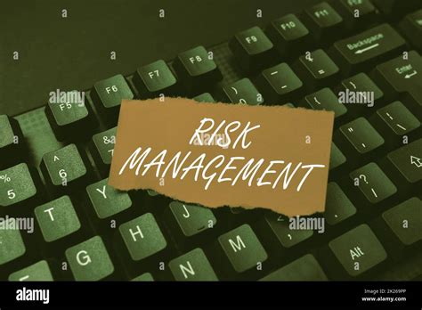 Handwriting Text Risk Management Business Approach Assessing And