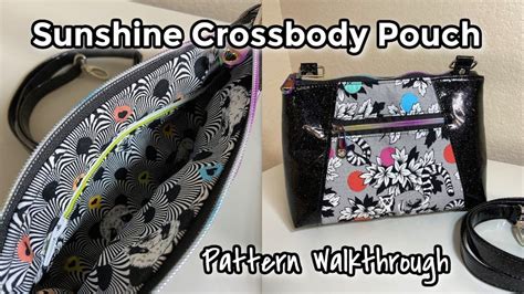 Sunshine Crossbody Pouch Walkthrough Free Pattern From Bagstock