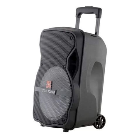 Caixa Acústica Ativa C Bateria Star Sound Ss100 Staner Compremais