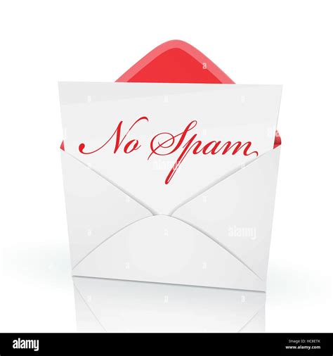Illustration Word Spam In Word Stock Vector Images Alamy