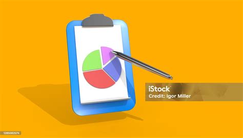 종이 클립이 있는 태블릿입니다 할 일 목록입니다 3d 일러스트레이션 3d 렌더링 3차원 형태에 대한 스톡 사진 및 기타 이미지