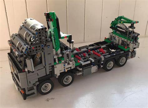Lego Moc Foden Container Sidelifter By Smudge Rebrickable Build