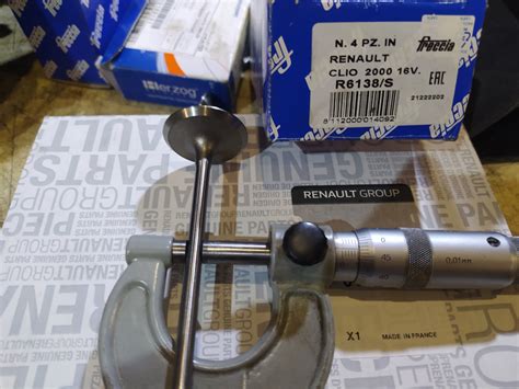 R6138S Клапан впускной Рено F4R, F4P FRECCIA | Запчасти на DRIVE2