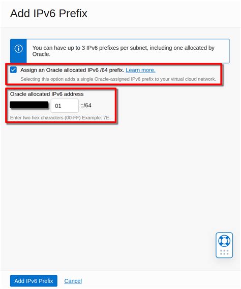 为 Oracle 主机配置 Ipv6 水景一页