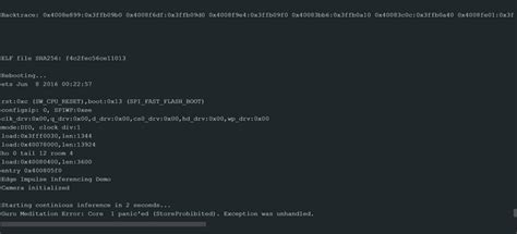 Fomo Deployment With Arduino Library On Esp32 Camera Help Edge