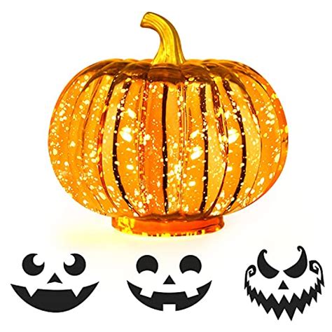 I Tested Glass Light Up Pumpkins And My Home Has Never Looked More