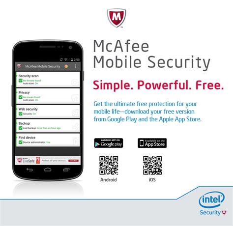 Mcafee® Mobile Security Gratuit Pentru Android Ios Subiectiv Mcafee® Mobile Security Gratuit Pentru Android Ios Subiectiv