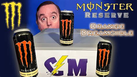 Monster Reserve Orange Dreamsicle Energy Drink Review Yes Orange