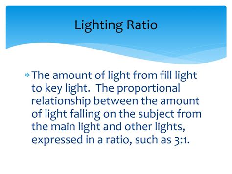PPT Lighting PowerPoint Presentation Free Download ID