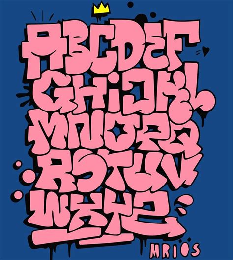Tipos De Letra Graffiti Paquetes De Fuentes De Letras Y Tipos De My