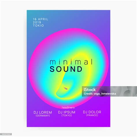 댄스 페스트 디스코와 카니발 벡터 프리젠테이션 레이아웃을 위한 우아한 패턴 인디 일렉트로 배너 브로셔를 위한 현대 미술 핑크 앤