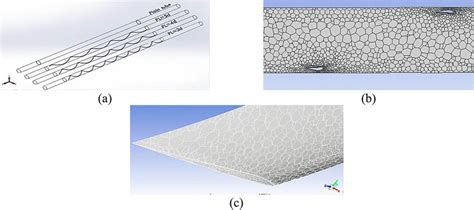 Schematic Of The Pipe With The Helical Airfoil A Pipes With Helical Download Scientific