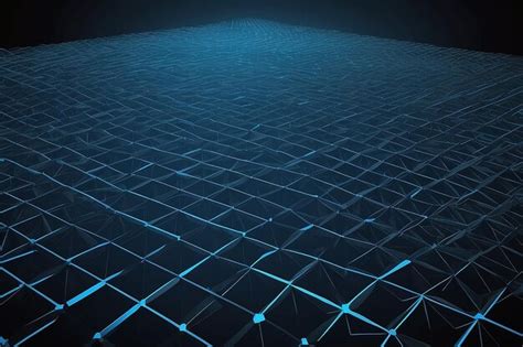 Premium Photo Visualizing The Future Geometric Grid Vector Background