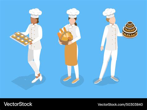 D Isometric Flat Royalty Free Vector Image VectorStock