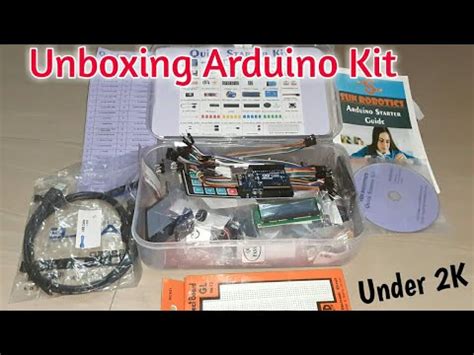 Arduino Uno Starter Kit Unboxing In Hindi Technical Jafar YouTube