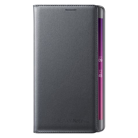 Samsung Flip Wallet Noir Samsung Galaxy Note Edge Etui Téléphone
