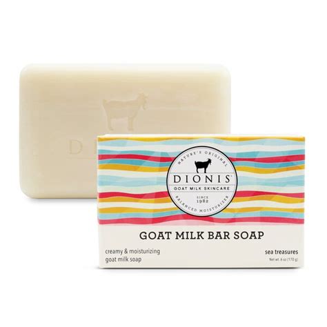 Dionis Goat Milk Skincare Sea Treasures Goat Milk Bar Soap Editorialist