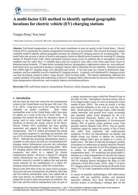 Pdf A Multi Factor Gis Method To Identify Optimal Geographic