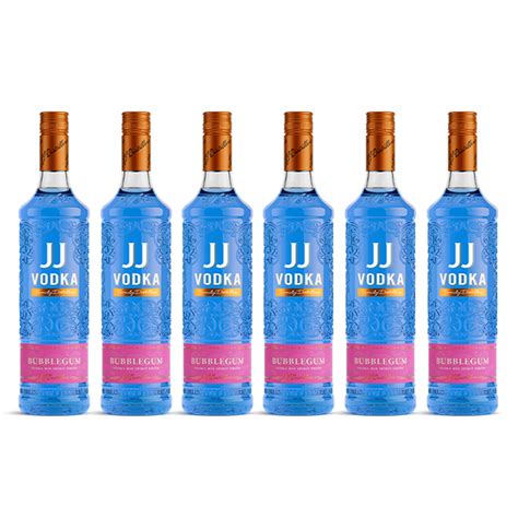 Jj Bubblegum Vodka Mix Spirit Drink Case 6x70cl The Drop Store