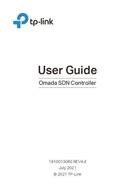 Omada Sdn Controller User Guide Tp Link Support