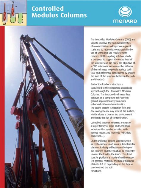 controlled modulus columns menard deep foundation foundation