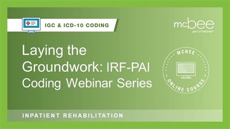 Inpatient Rehab Training — Mcbee Post Acute Academy
