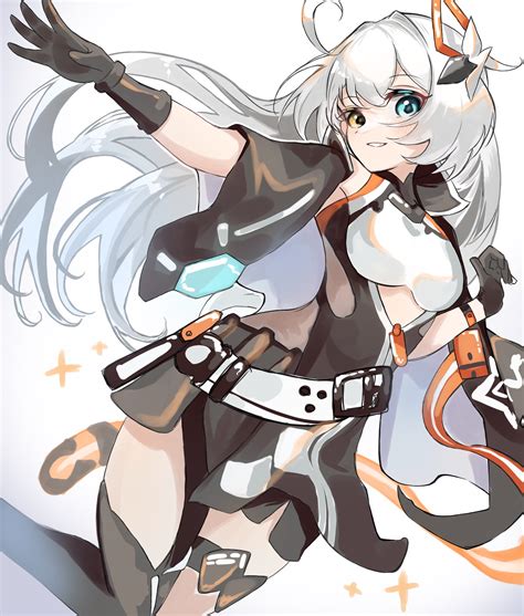 Kiana Kaslana And Kiana Kaslana Honkai And 1 More Drawn By Niwa X 4