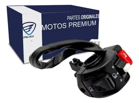 Conjunto De Mando Izquierdo Italika D125 Lt Original Envío gratis