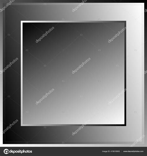 Overlapping Squares Blocks Vector Illustration Grayscale Squares Stock