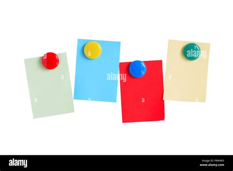 Colored Note Pad Stock Photo Alamy