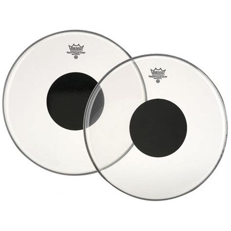 Remo Controlled Sound Clear 13in w/Black Dot | Drummers Only
