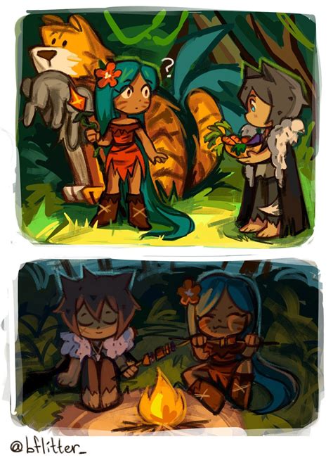 Cookie Run And Digimon Crossover Art